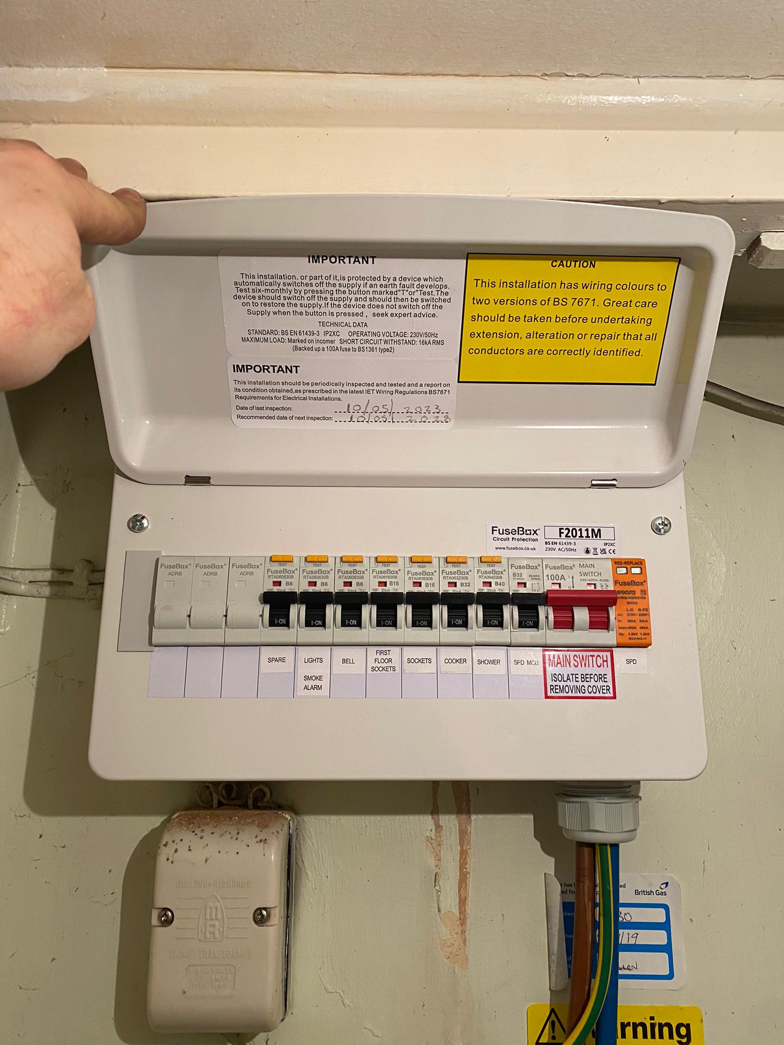 Fuse Board Upgrade Following EICR